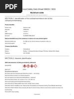 Alumina Powder Safety Data Sheet | PDF | Workplace | Occupational ...