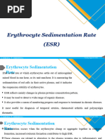 ESR Test Procedure and Principles | PDF | Medical Specialties ...