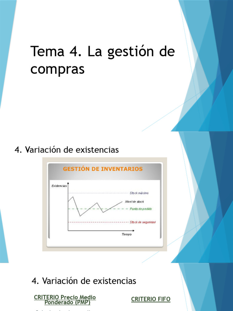 Tema 4.2. La Gestión de Compras | PDF | Business | Euro