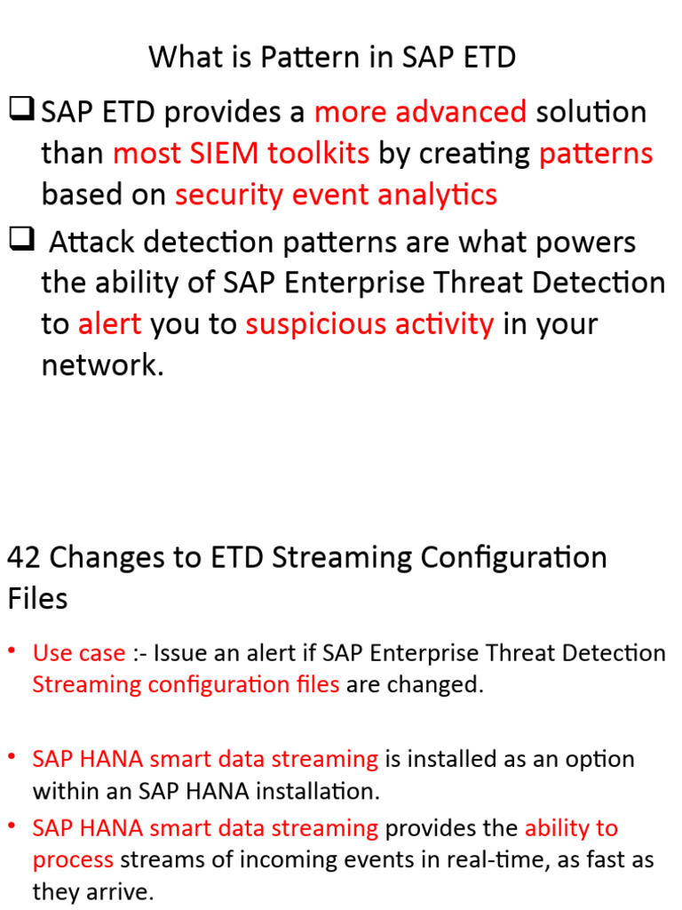 Sap Etd | Download Free PDF | Data Management | Computer Architecture