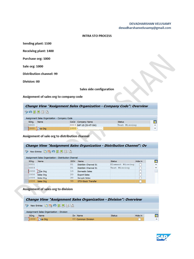 Intra STO Process 5 | PDF | Logistics | Systems Engineering
