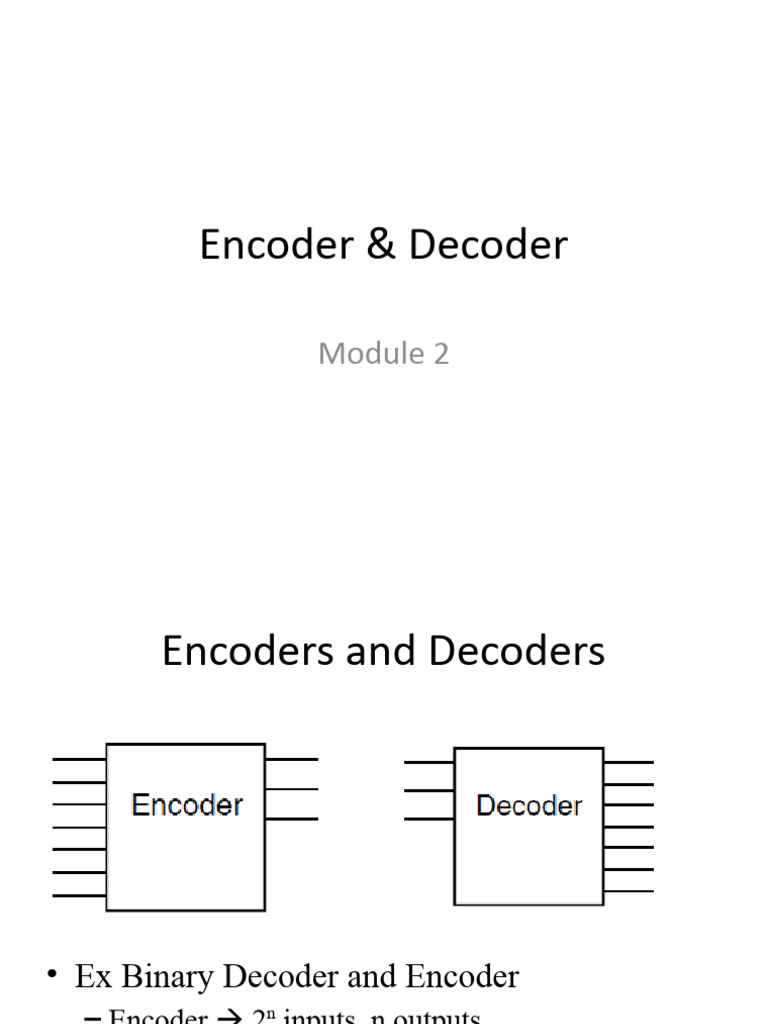 Decoder | PDF