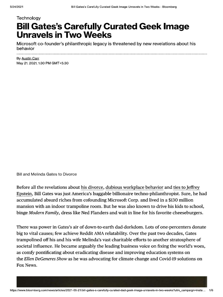 Bill Gates | PDF