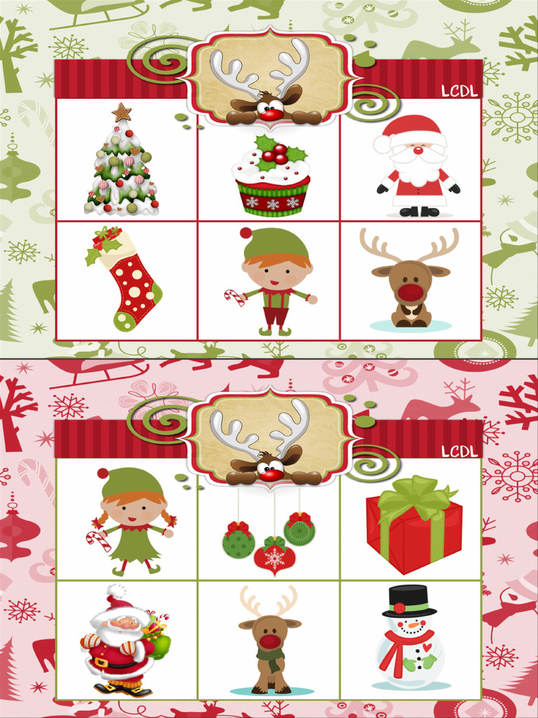 LCDL - Loto Memory Noel | PDF