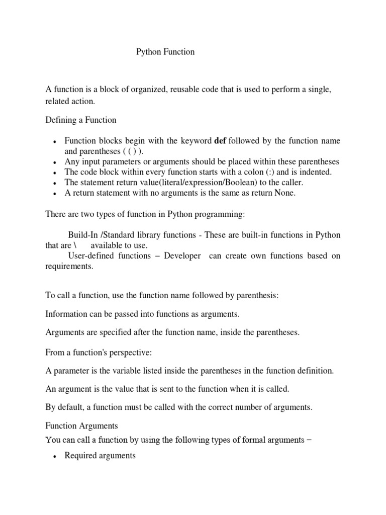 Ch 3 Functions Pdf Parameter Computer Programming Scope Computer Science 