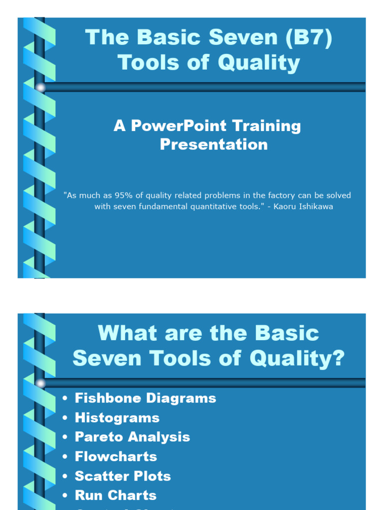Seven Tools | PDF | Histogram | Scatter Plot