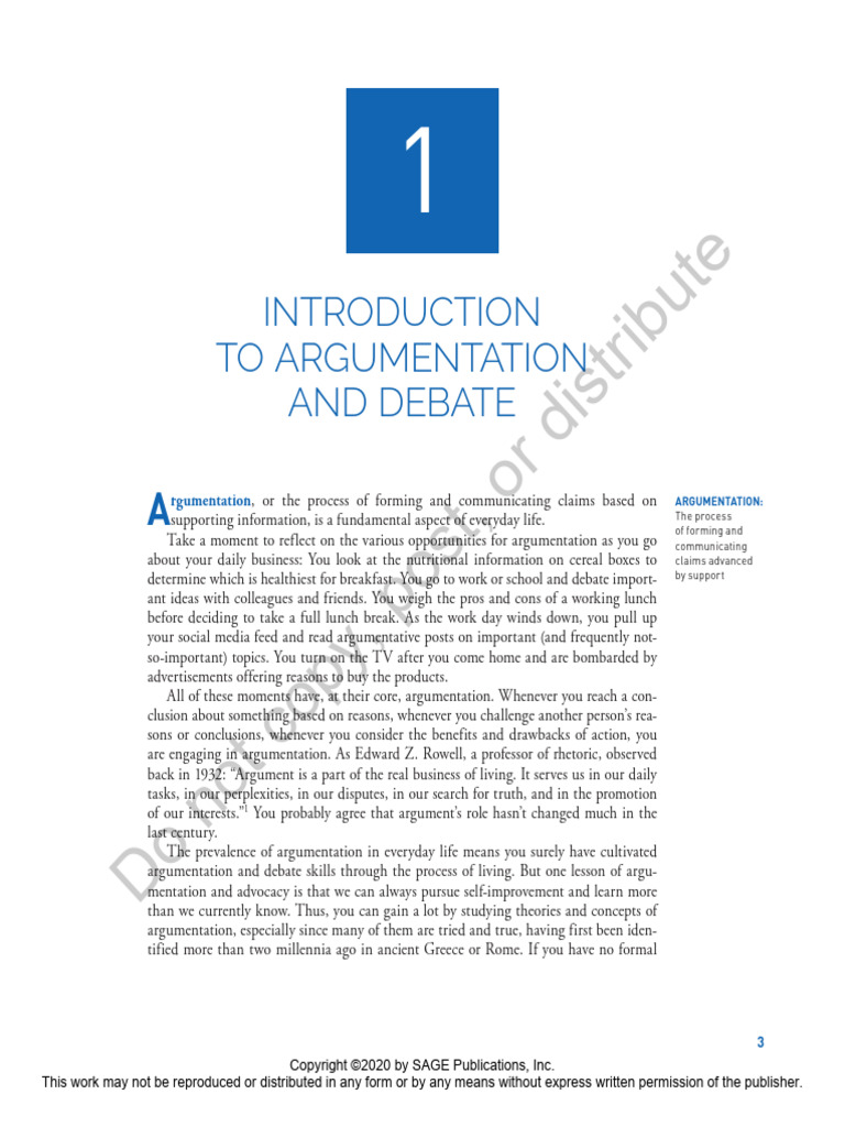 Debate Argumentation Pdf Critical Thinking Argumentation Theory