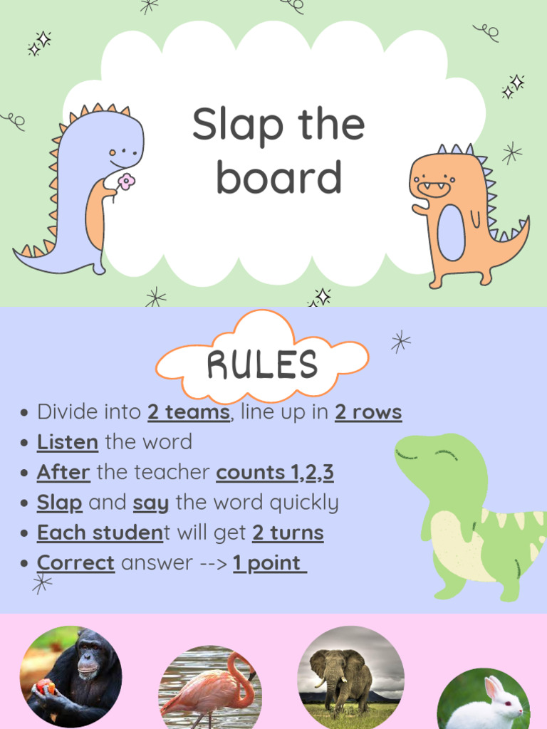 Slap the Board Game Rules | PDF