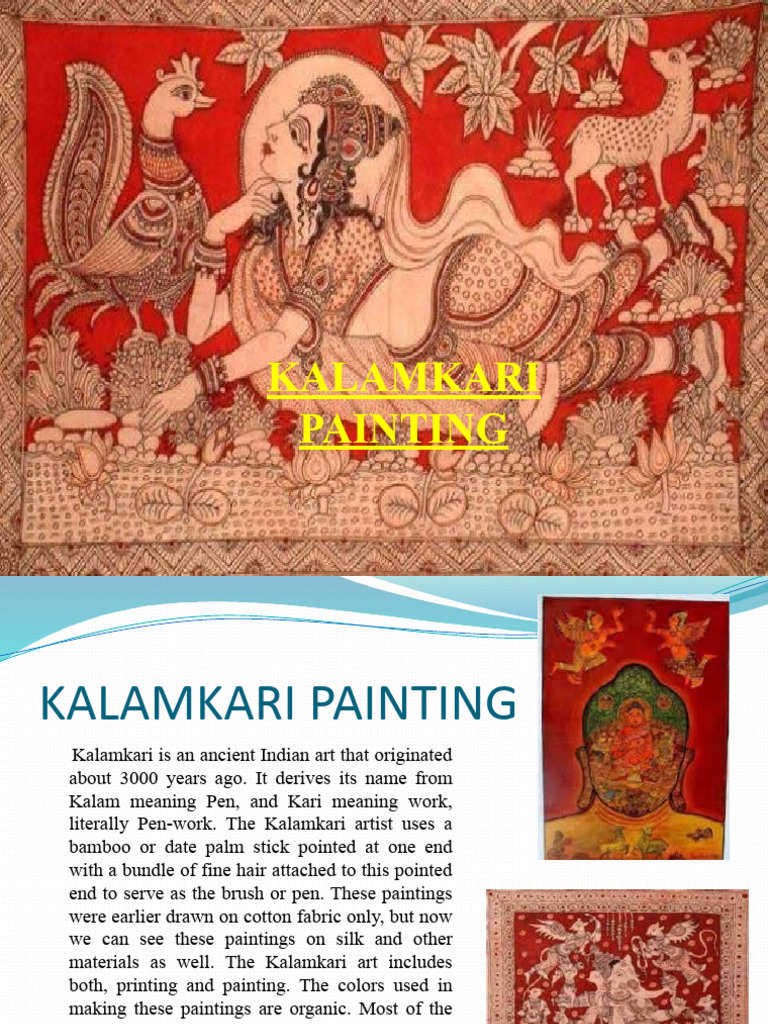 Kalamkari Painting | PDF | Textiles
