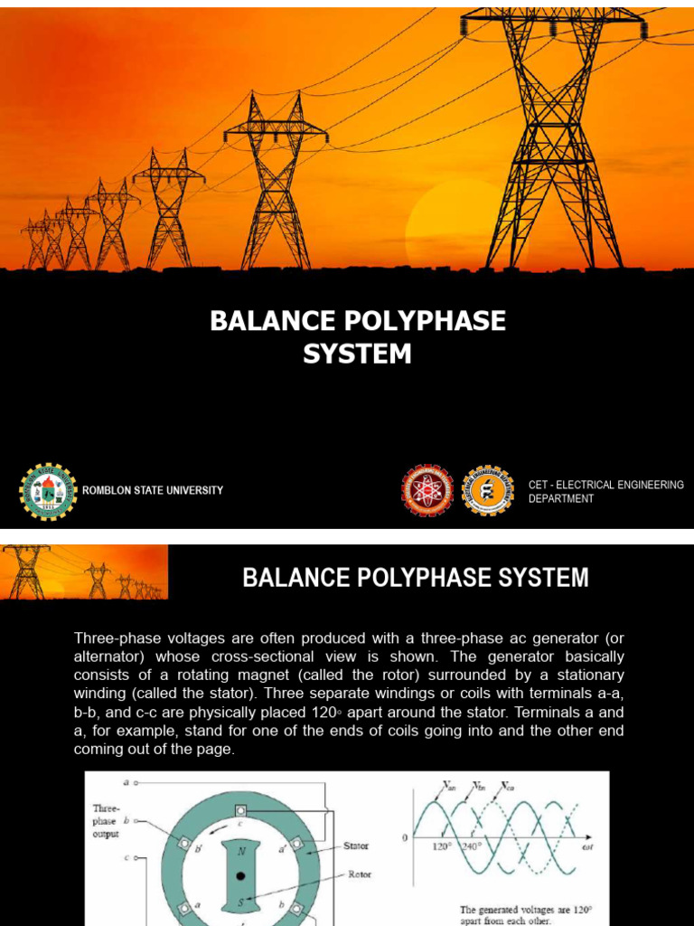 Power System Lecture 10132023 | PDF | Electrical Impedance | Ac Power