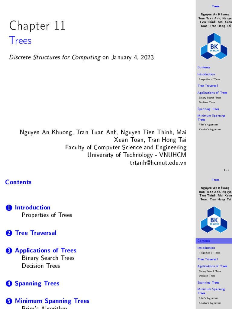 ds11 Tree | PDF | Algorithms And Data Structures | Algorithms