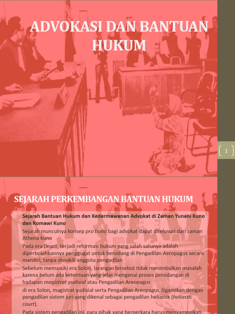 Advokasi Dan Bantuan Hukum Diklat LBH Perisai | PDF | Hukum