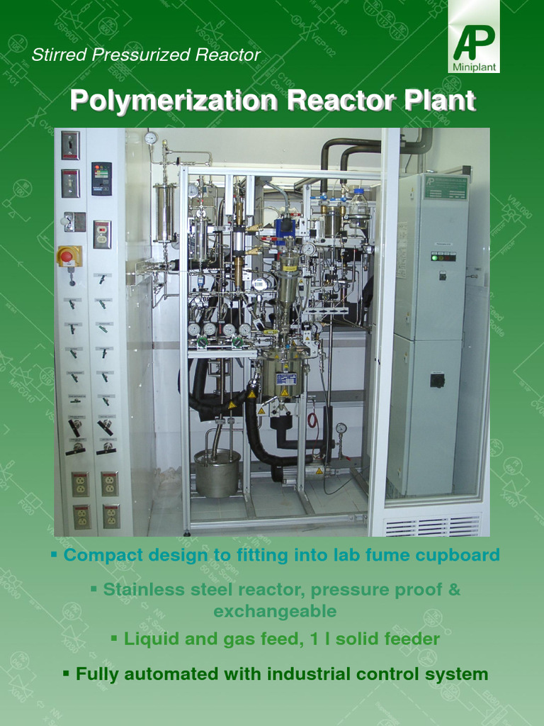1.polymerization Reactor Plant | PDF