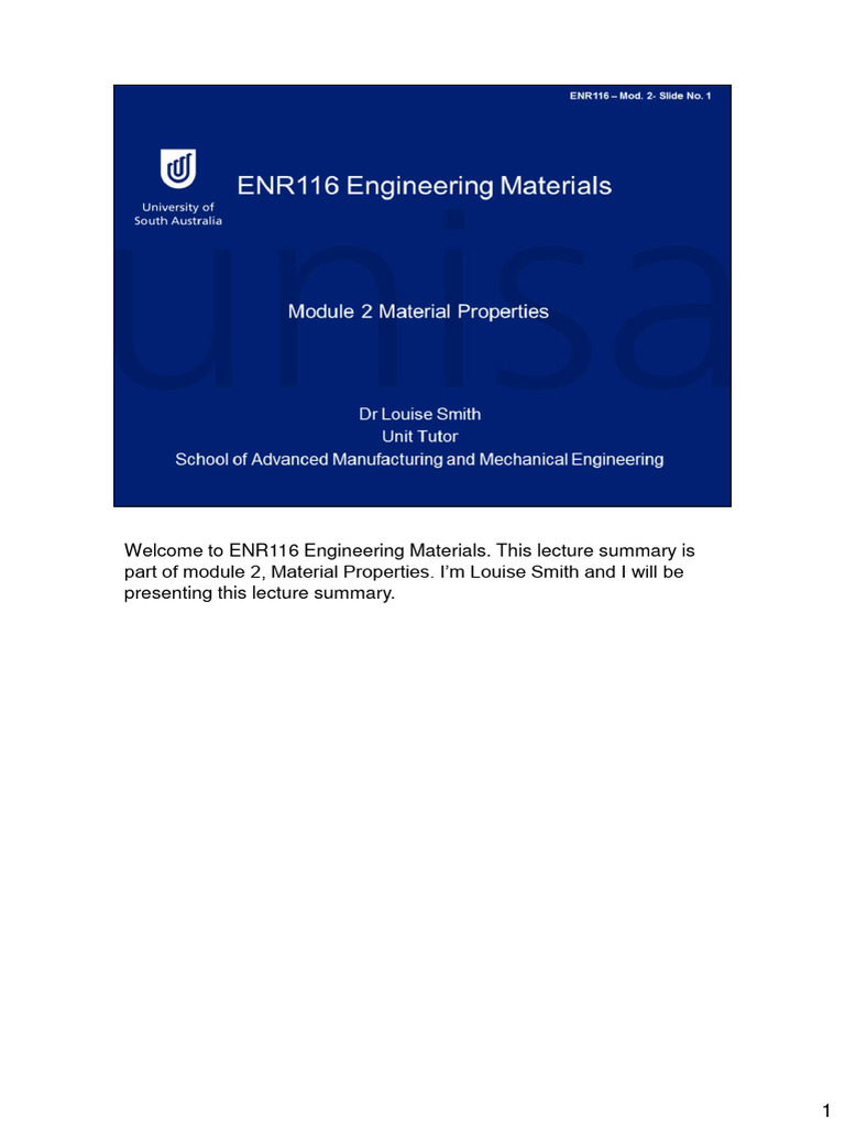 Fatigue and Creep in Engineering Materials | PDF | Creep (Deformation ...