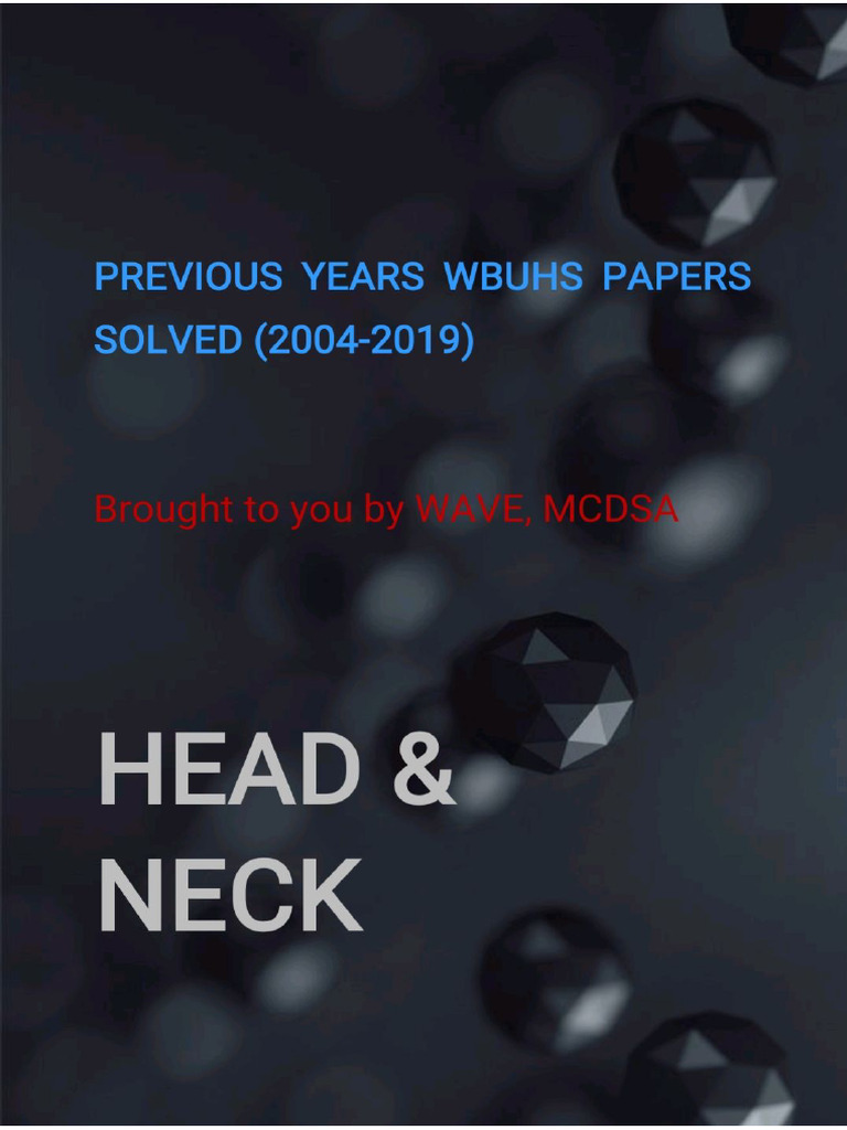 Head Neck | PDF