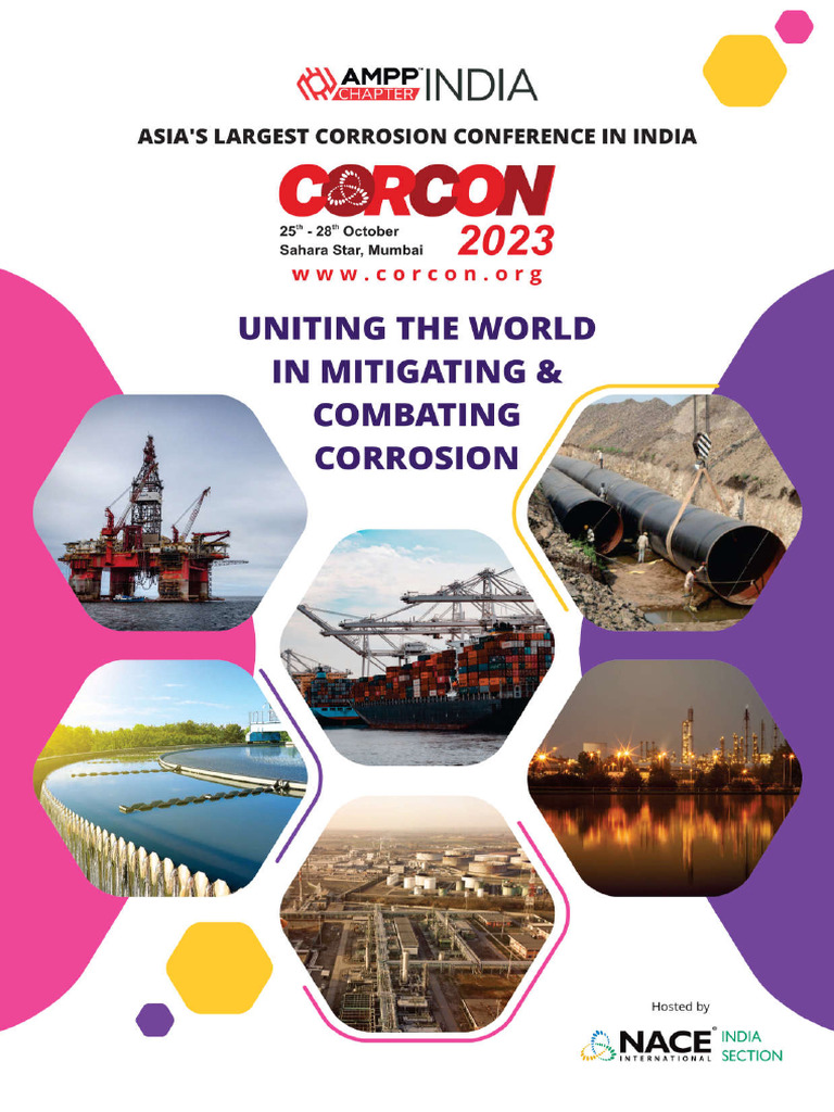 Asia's Largest Corrosion Conference & Exhibtion - CorCon 2023 - 25 Oct ...