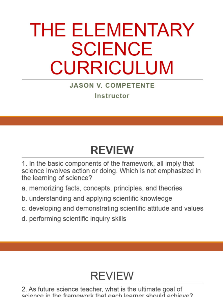 Lesson 1 Taching Science | PDF | Science | Science Education