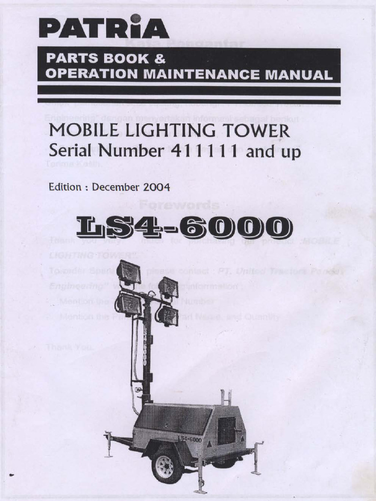 TowerLamp LS4-6000 | PDF
