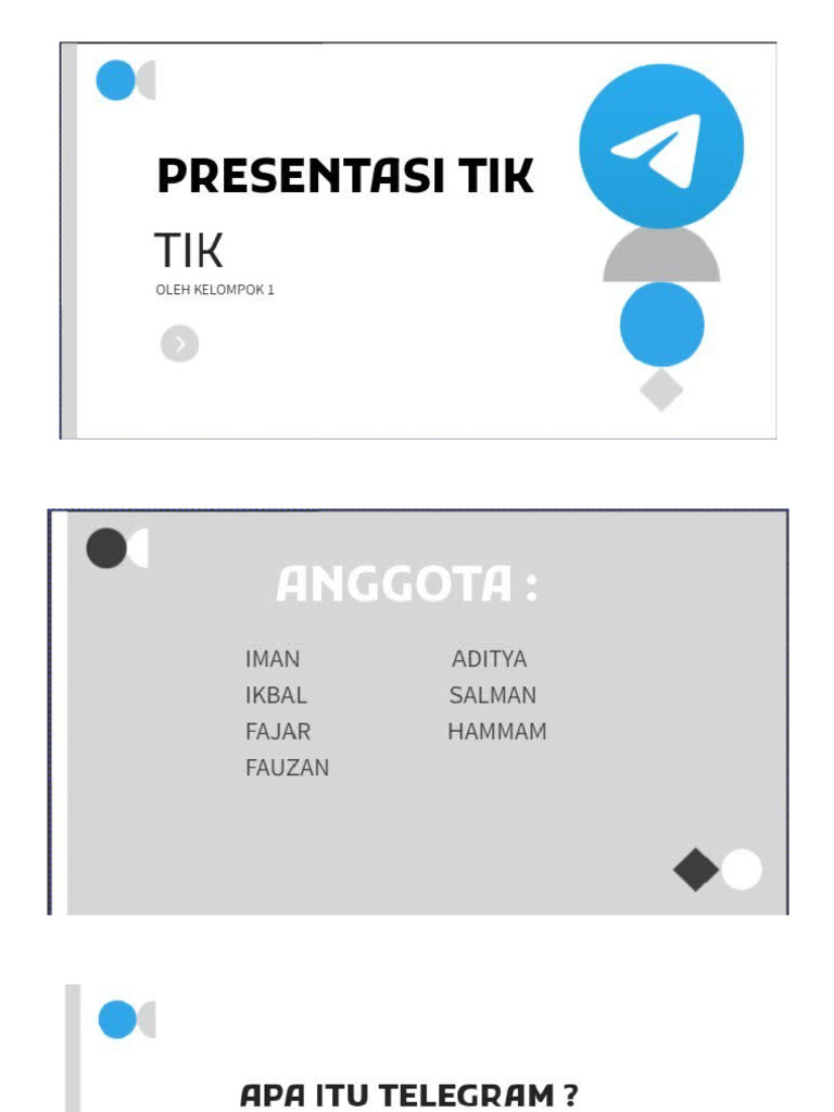 Telegram TIK | PDF