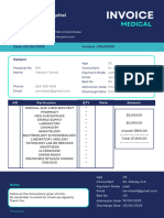Pharmacy Invoice Template | PDF