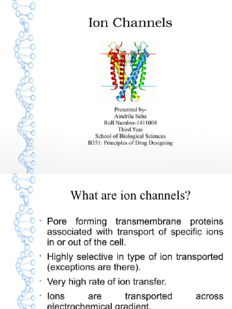 Ion Channels 69368423 | PDF