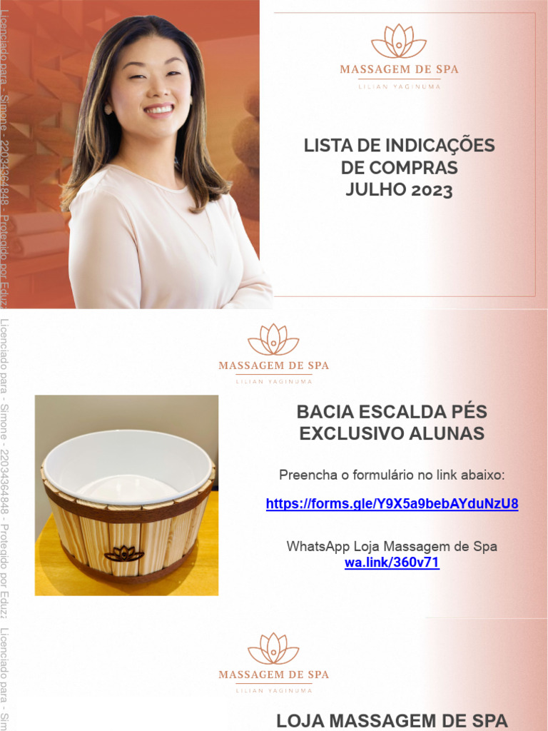 Lista de Indicacao de Compra Mspa | PDF