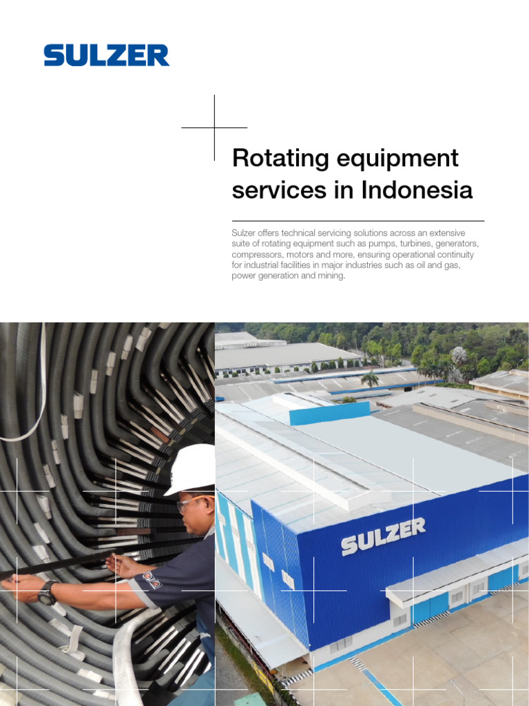 Rotating Equipment Services In Indonesia E10819 En Web Pdf Electric
