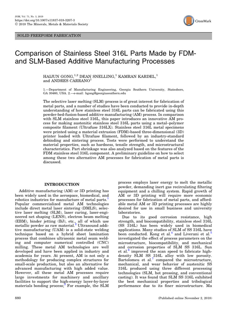 Paper 3 | PDF | 3 D Printing | Sintering