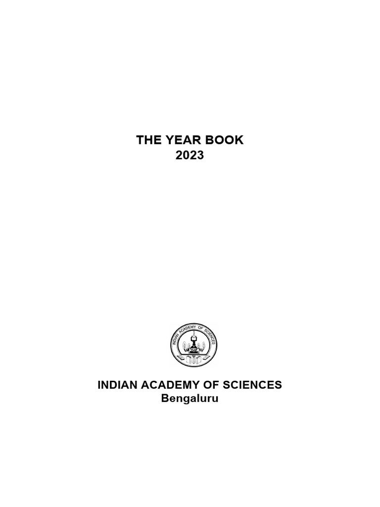 Yearbook 2023 | PDF | Science