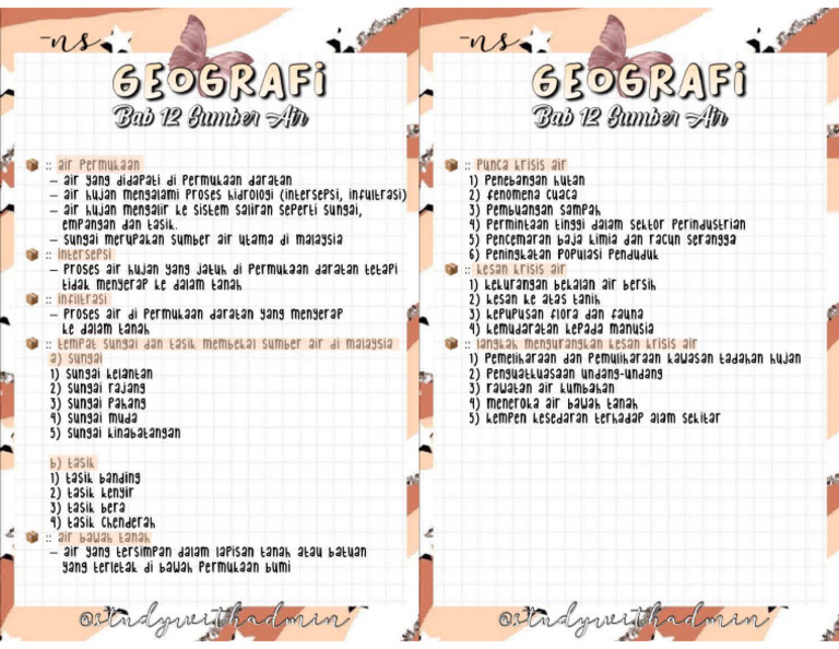 Geo b12 t1 Studywithadmin | PDF