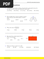 2023 AMC Answer | PDF