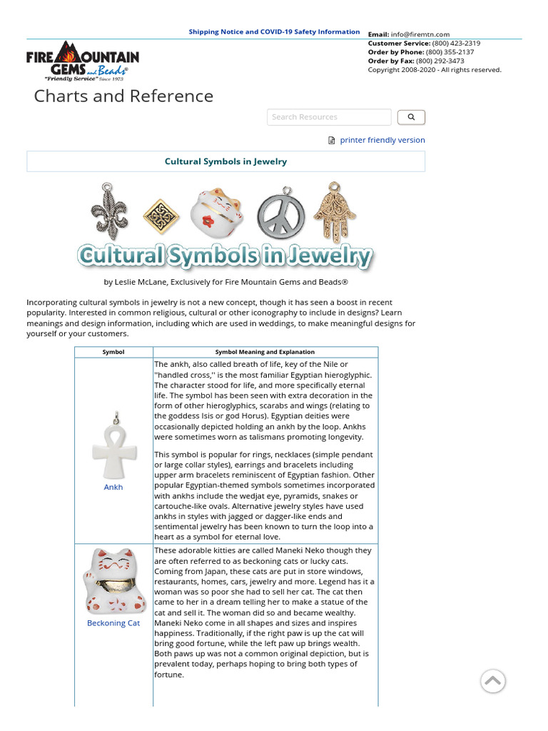 Cultural Symbols in Jewelry | PDF | Yin And Yang | Jewellery