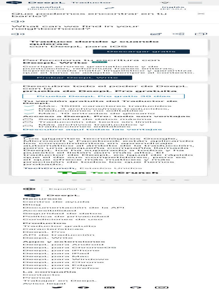 DeepL Translate - El Mejor Traductor Del Mundo | PDF