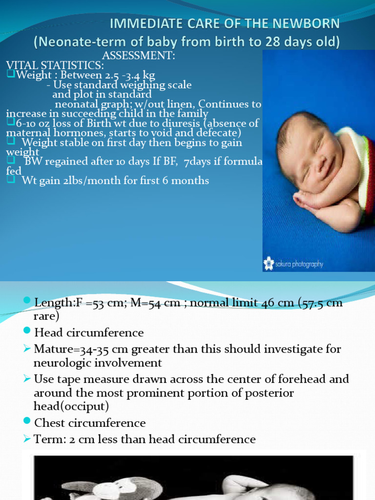 2020 Immediate Care of The Newborn 3 | Download Free PDF | Anatomical ...