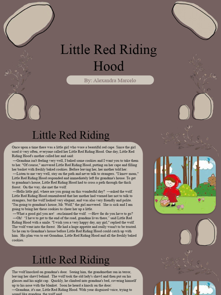 Caperucita Roja | PDF | Little Red Riding Hood