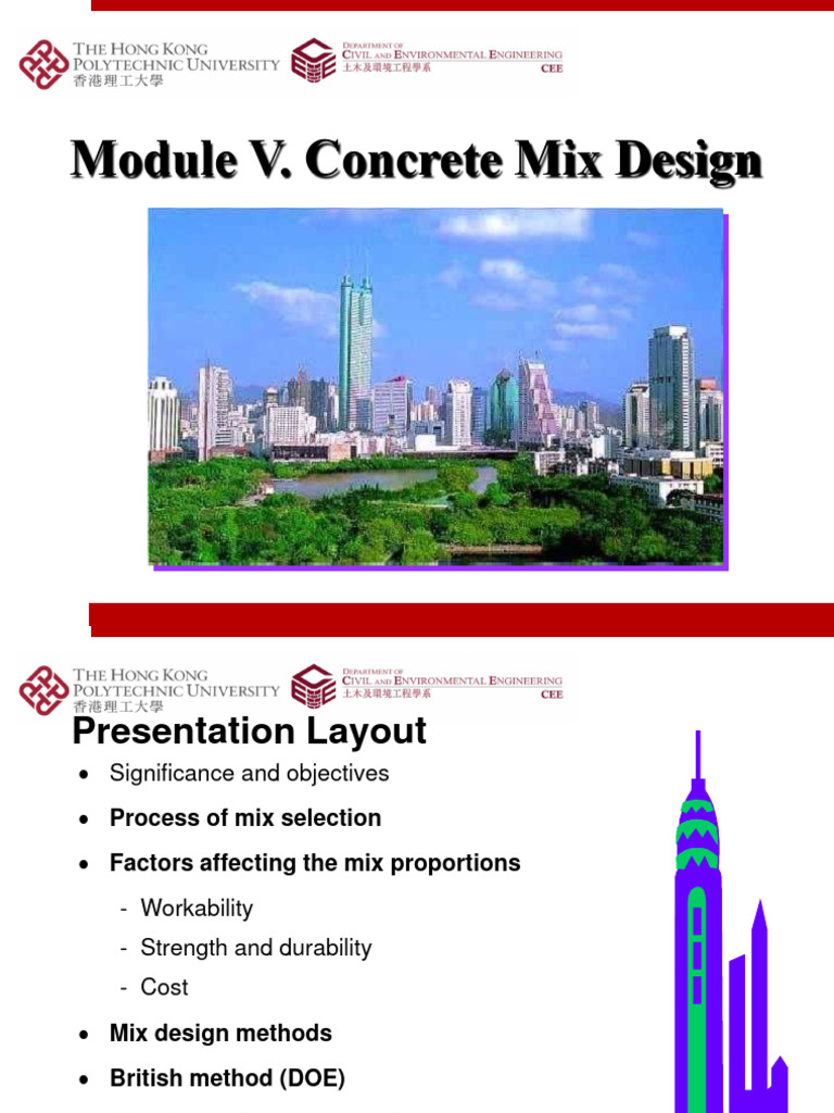 Module V - 2023 | PDF | Concrete | Cement