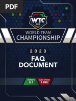 WTC 10th Edition Rules FAQ | PDF