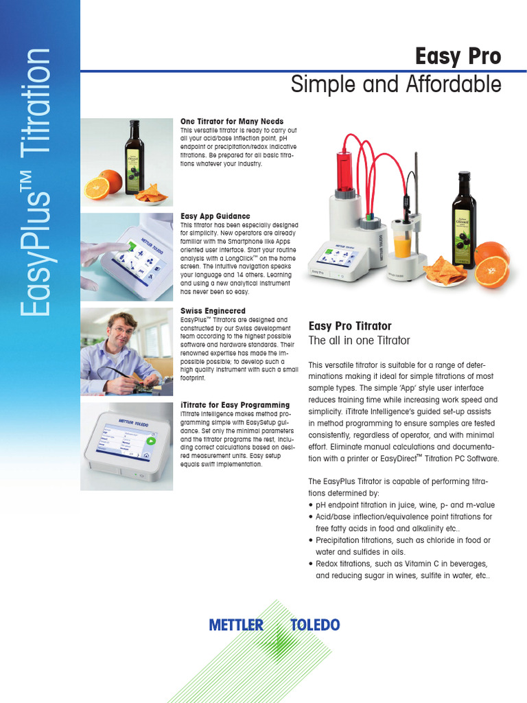 Easy Pro | PDF | Titration | Chemistry