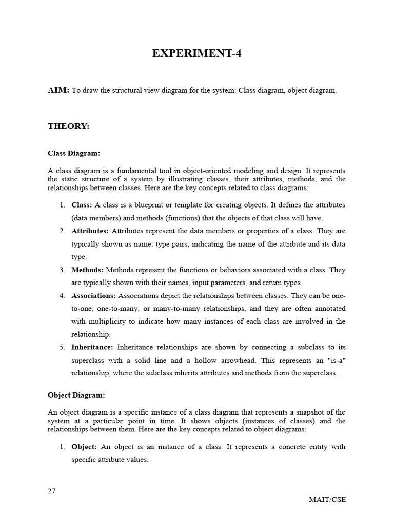 Experiment 5 Pdf Inheritance Object Oriented Programming Class Computer Programming