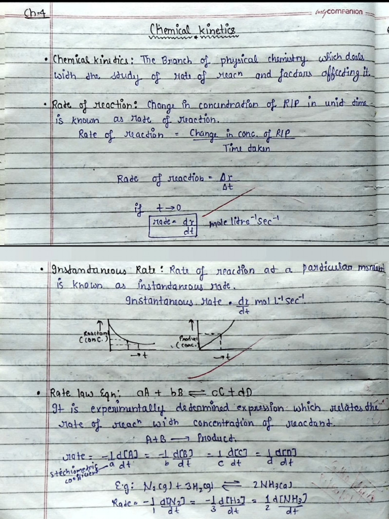 Chemical Kinetics | PDF | Chemical Reaction Engineering | Chemical Kinetics