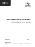 Stormwater Drainage Design Handbook: Standards For Engingeering Works ...