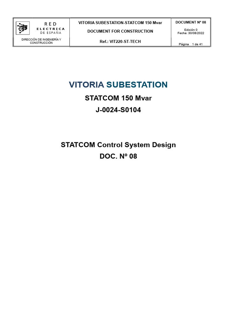 Vit220 St Cal 08 Ed0 Statcom Control System Design Pdf Capacitor Vacuum Tube 