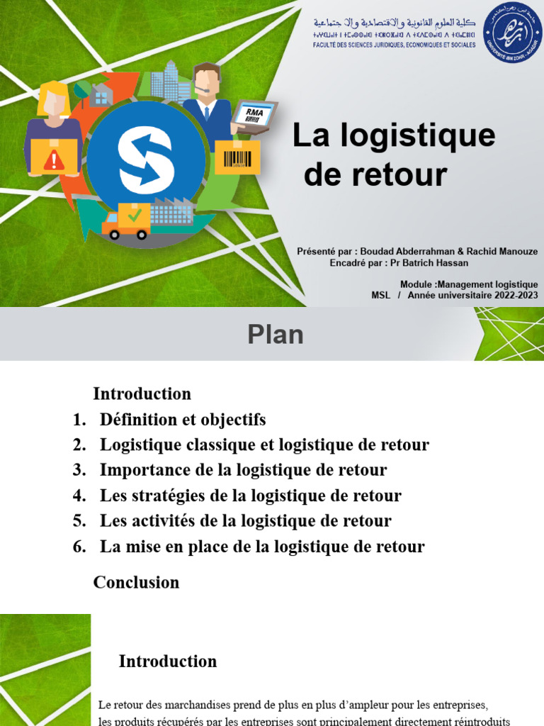 Thème 11 - Logistique de Retour | PDF | Logistique | Recyclage
