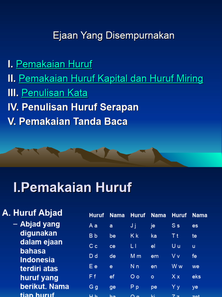 Materi EYD | PDF