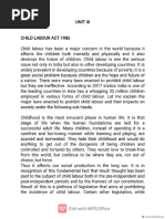 ILO Convention 138: Minimum Age Summary | PDF | International Labour ...