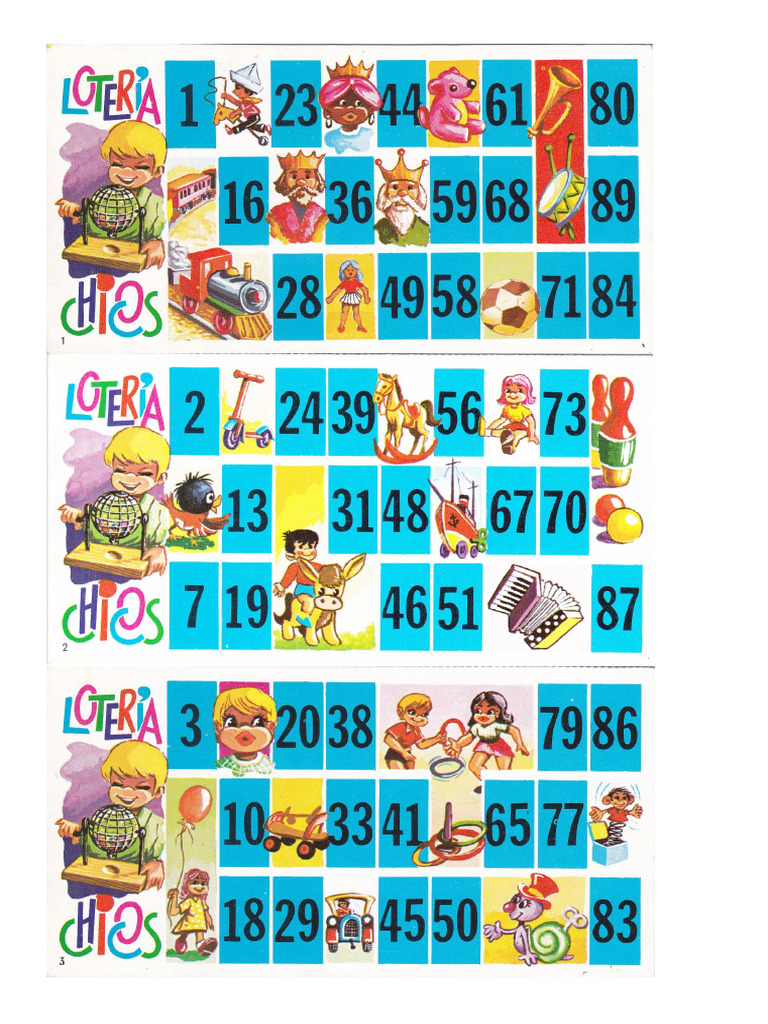 Cartones Bingo | PDF