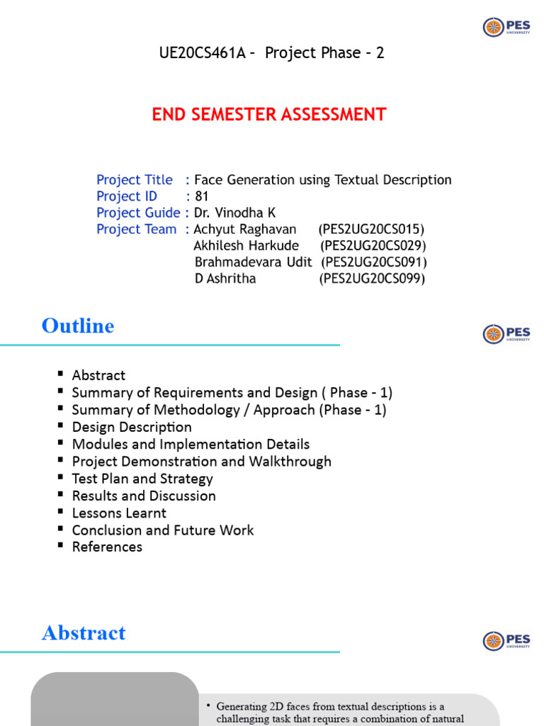 ESA - UE20CS461A - Project Phase - 2 Template | PDF | Usability ...