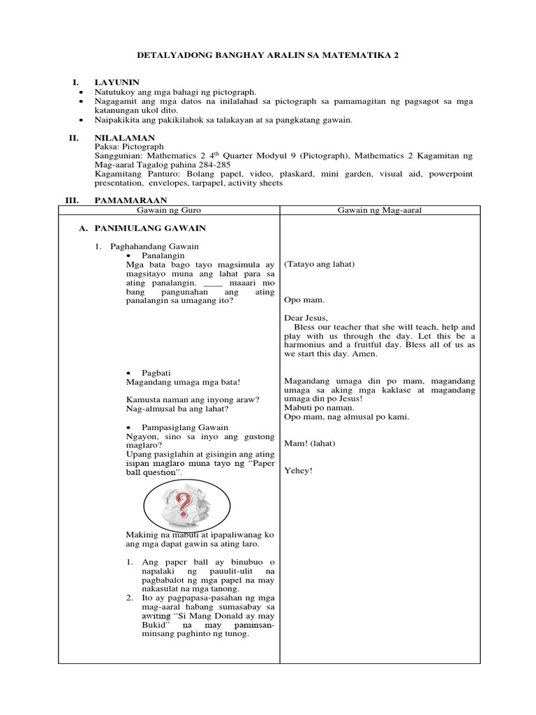 Jorina Villanueva Detailed LP Final Demo | PDF