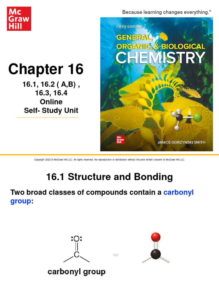 Week 9 Self Study | PDF | Ketone | Aldehyde