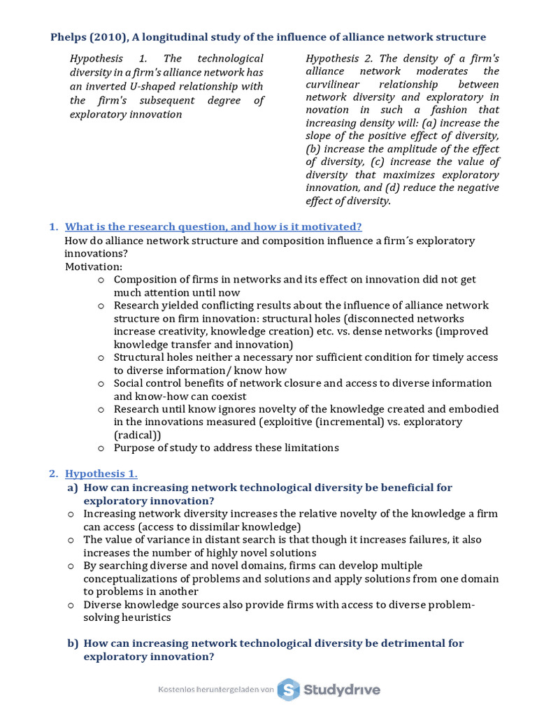 Phelps Paper | PDF | Innovation | Knowledge